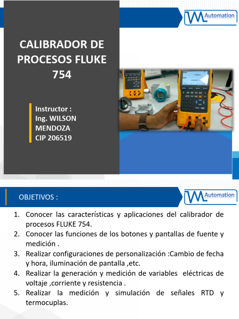 Guía Completa del Calibrador Fluke 754 | PDF | Informática