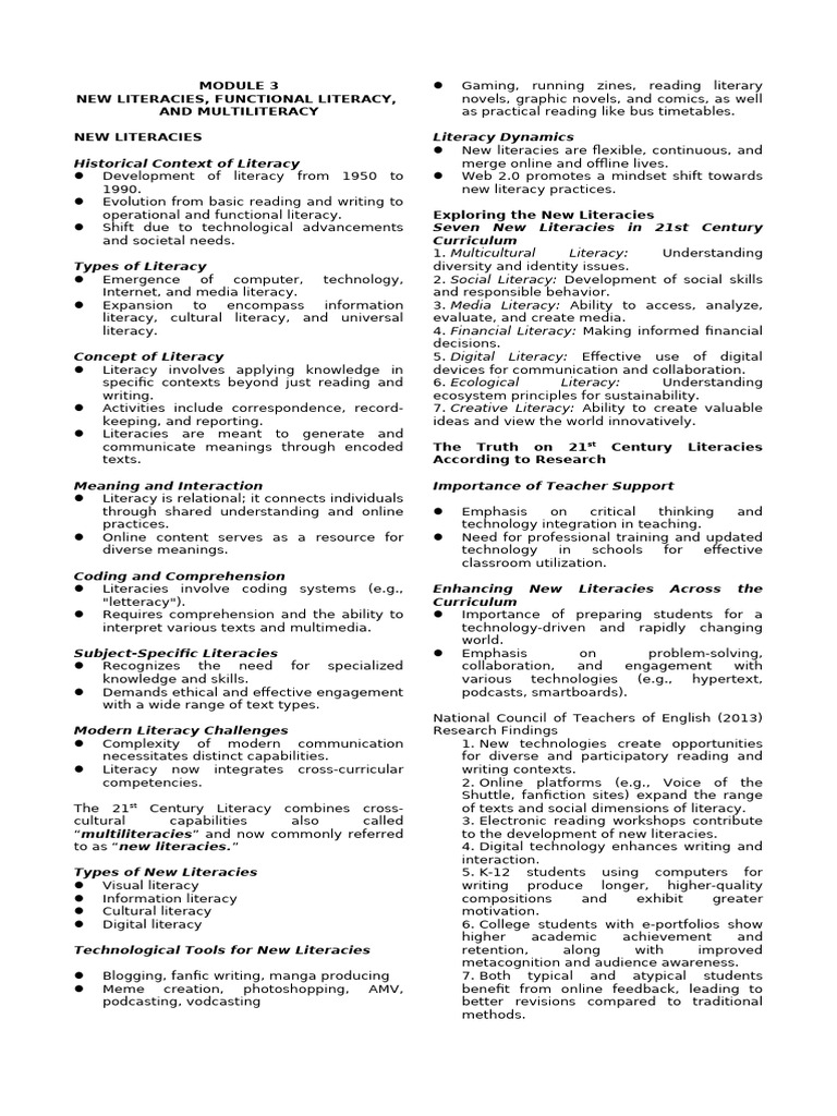 MODULE 3 - 21st CENTURY SKILL CATEGORIES | PDF MODULE 3 - 21st CENTURY SKILL CATEGORIES | PDF