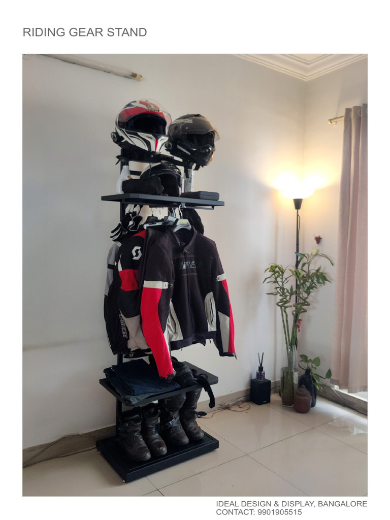 Riding Gear Stand - 01 | PDF