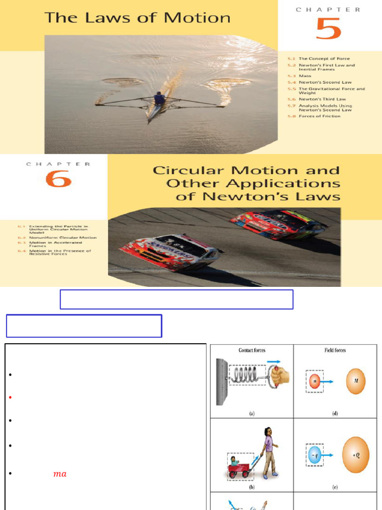 Physics Chapter 5-6 | PDF | Force | Friction
