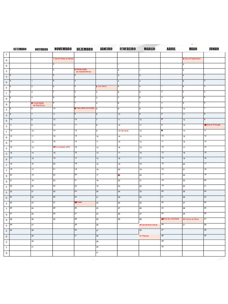 Calendario 2324 | PDF