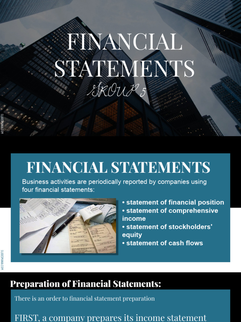 GROUP5 Financial Statements | PDF