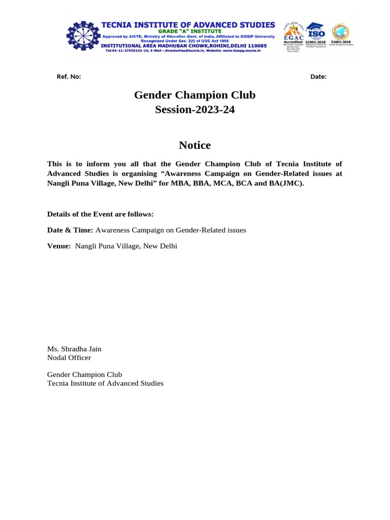 GCC Notice | PDF