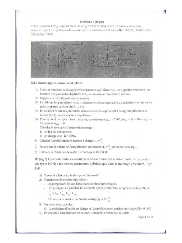 Problème 2 (10 PTS) | PDF