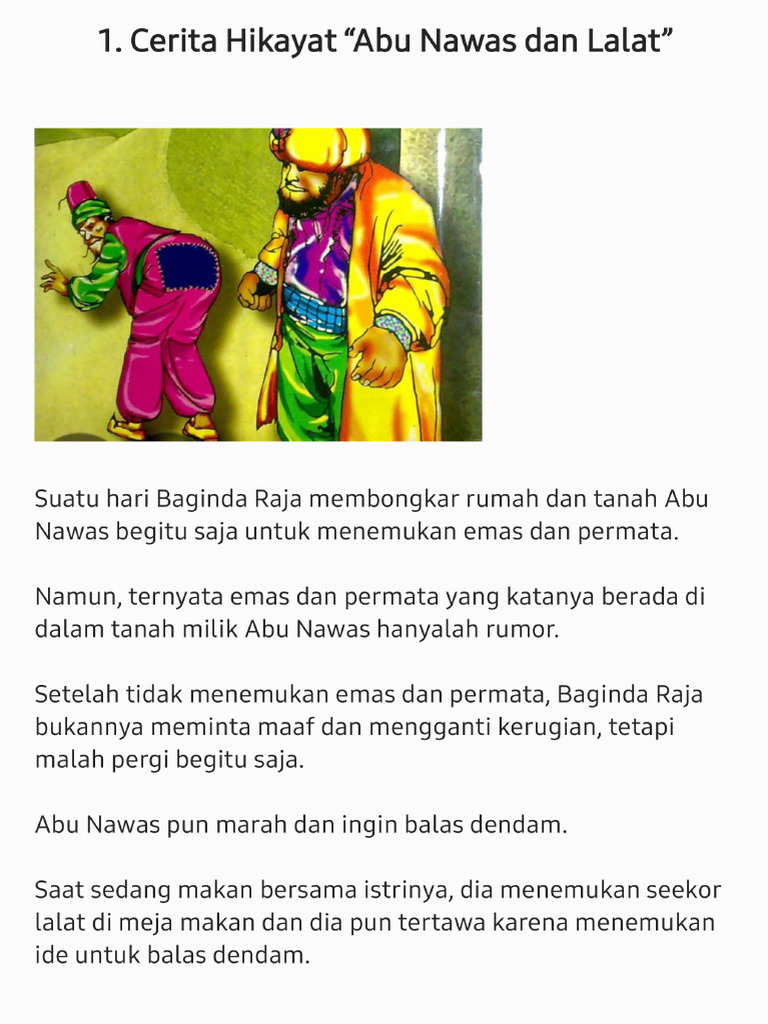 Teks Hikayat | PDF
