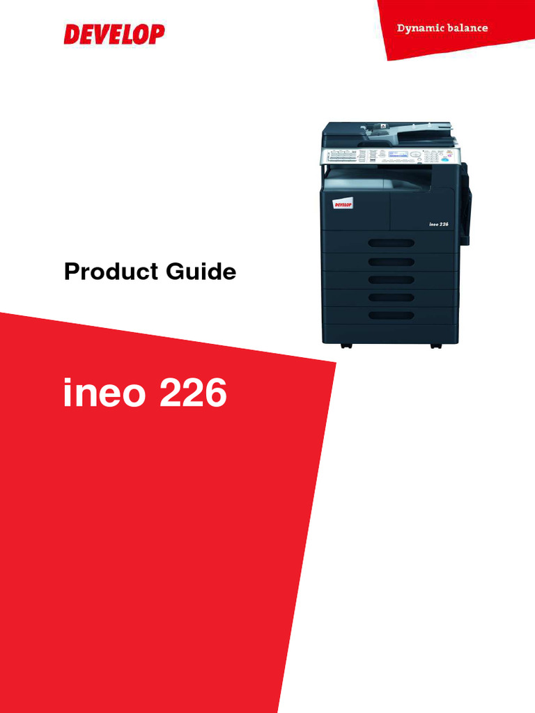 Bizhub 226 (Ineo 226) | PDF
