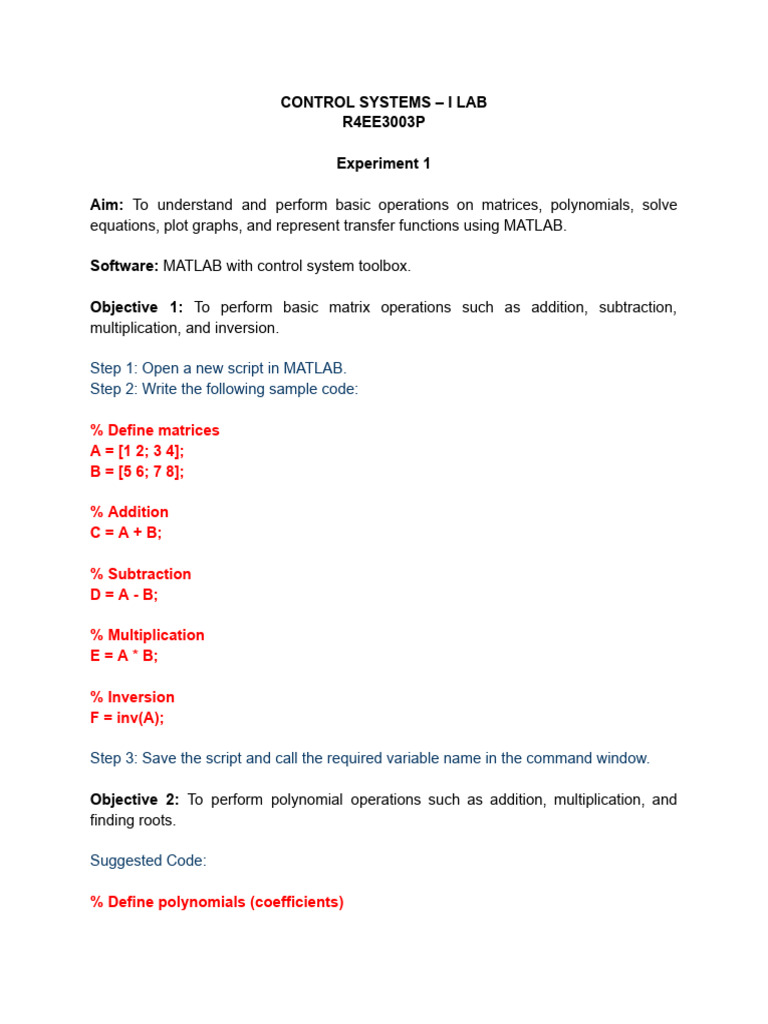 CS-I Lab EXP 1 | PDF | Function (Mathematics) | Zero Of A Function