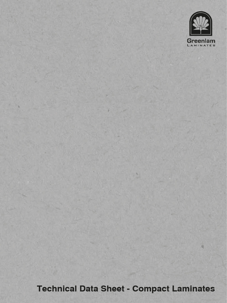 Greenlam - TDS - Compacts Laminates - AB - NEMA - USA | PDF