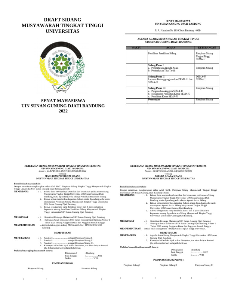 Revisi 1034 Draft Sidang Musti U Fix Kan | PDF