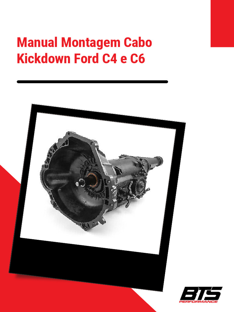 BR-0009 Manual - Kickdown Ford C4 e C6 | PDF