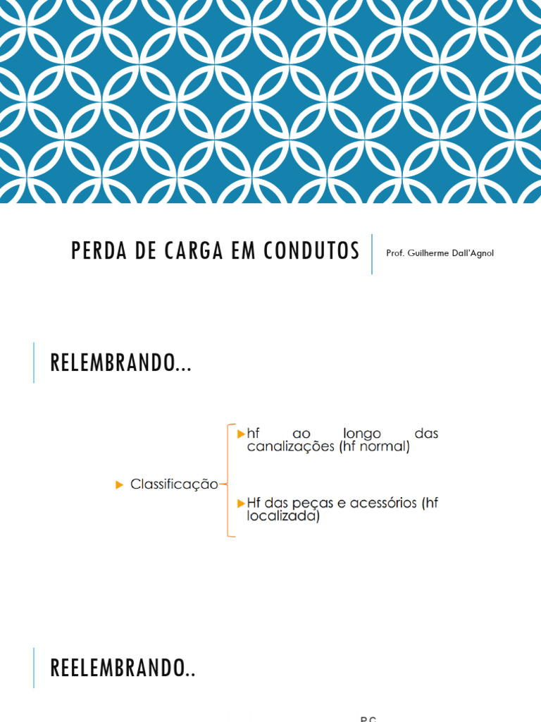 Perda de Carga em Condutos (Distribuido) | PDF