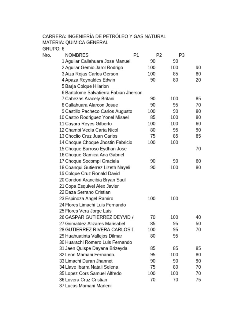Notas Preliminares QMC-100 | PDF