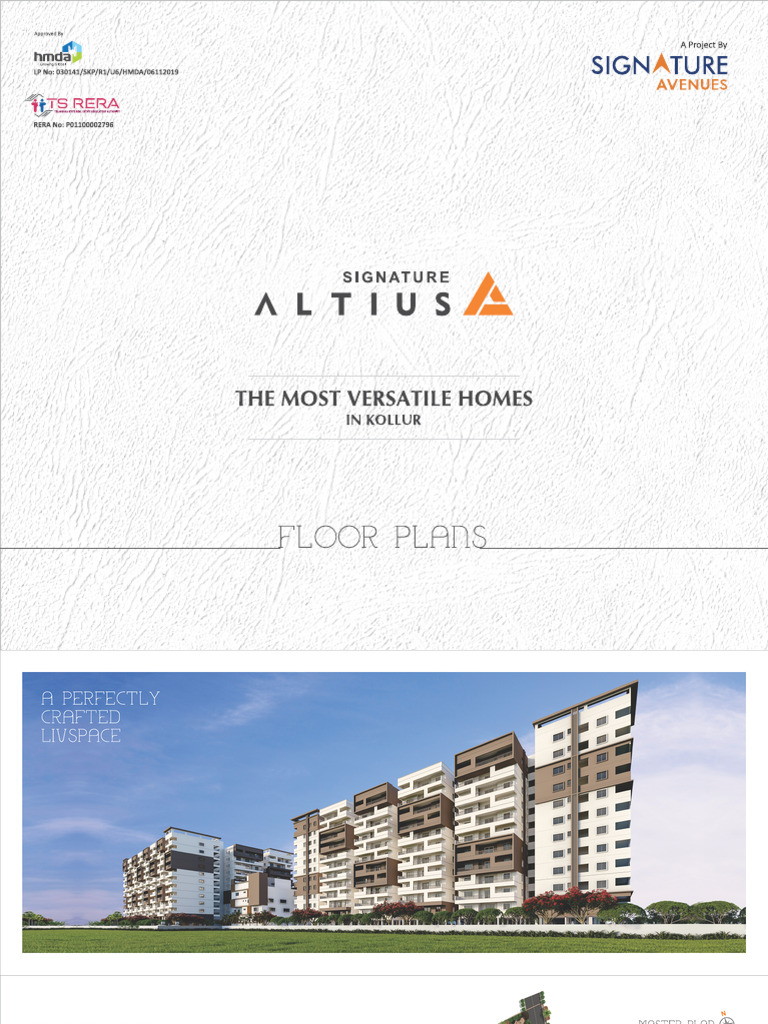 Altius Floor Plans | PDF