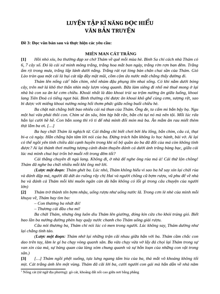 Luyen Tap VB Mien Man Cat Trang - Cho Ngay Nang Len | PDF