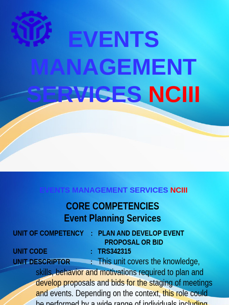 3 Plan & Develop Event Proposal or Bid | PDF | Business