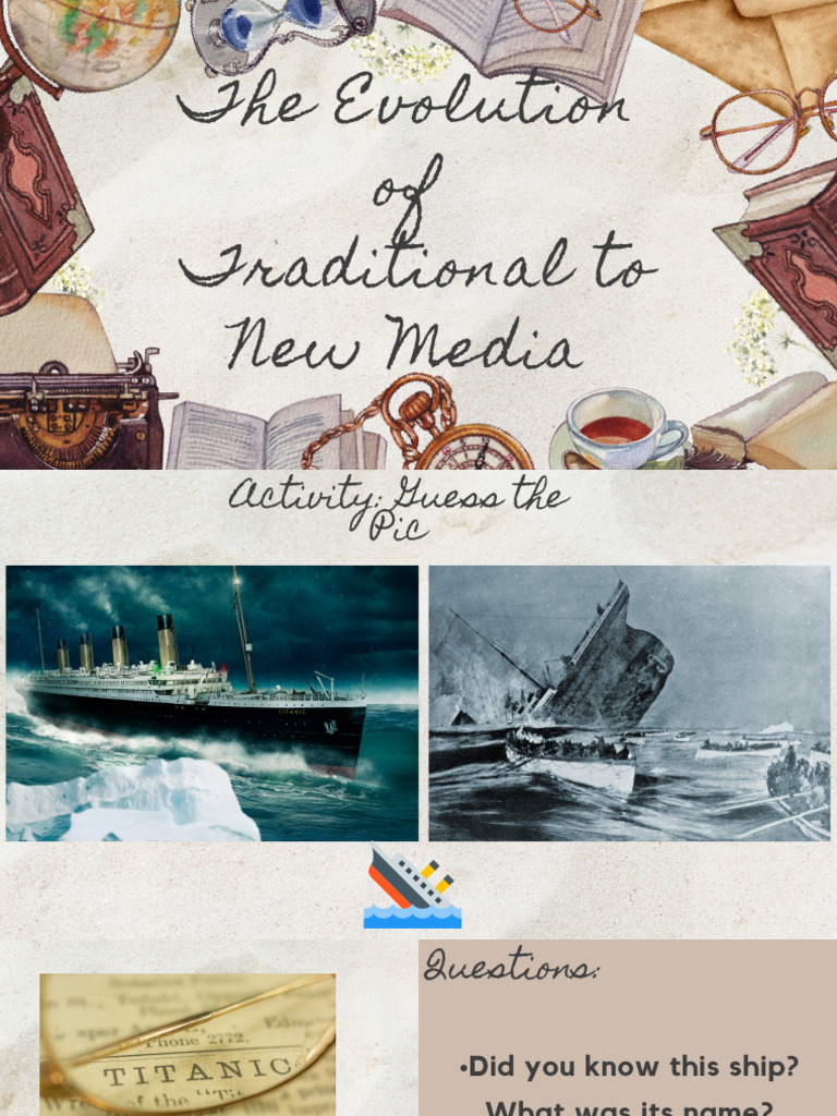 The Evolution of Traditional To New Media | PDF