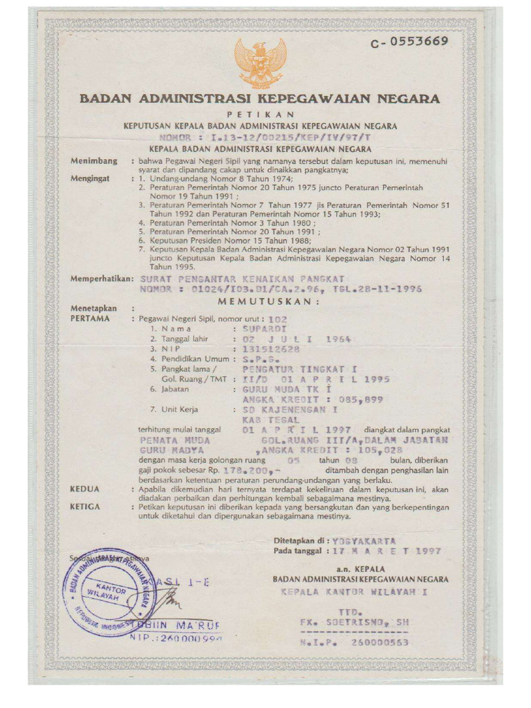 196407021986081001-KP III A | PDF