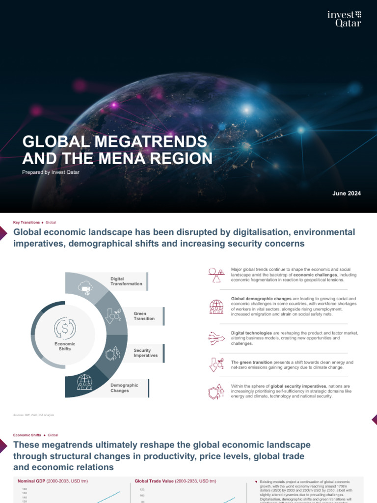 Global Megatrends & MENA Region Report | PDF