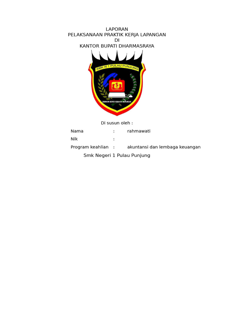 Laporan Pkl Pdf