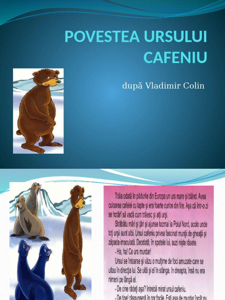 Povestea Ursului Cafeniu | PDF