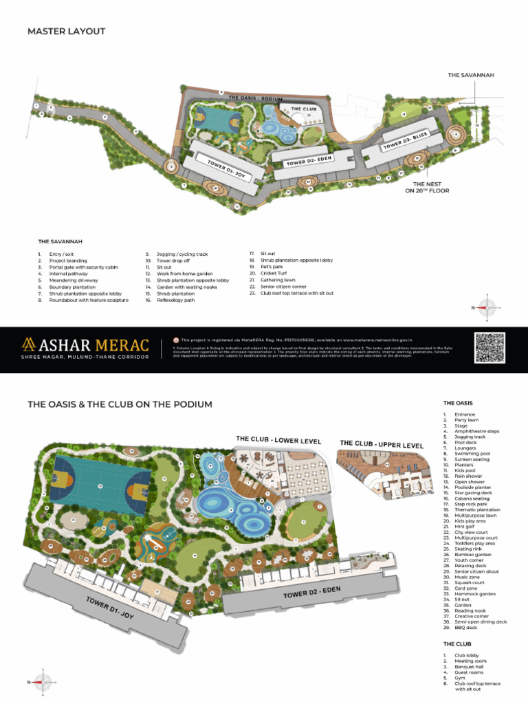 Ashar Merac Typical Plans | PDF