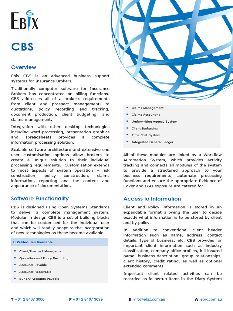 Claims Management Claims Accounting Underwriting Agency System Client ...