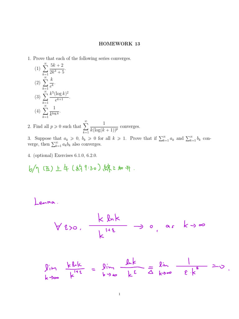 HW13 Solution | PDF