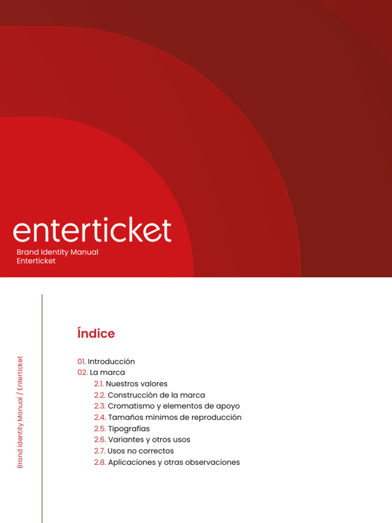 Manual de Marca Enterticket | PDF