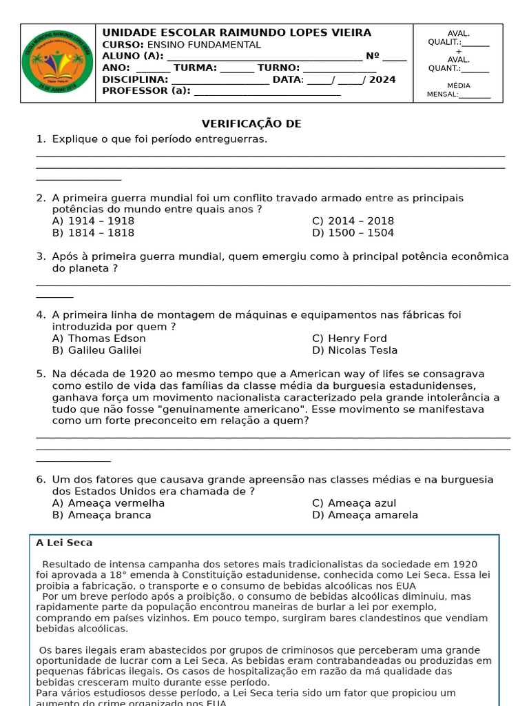 Historia 9 Ano | PDF