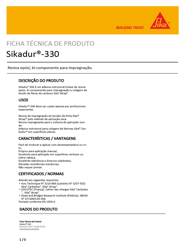 Sikadur 300 C | PDF