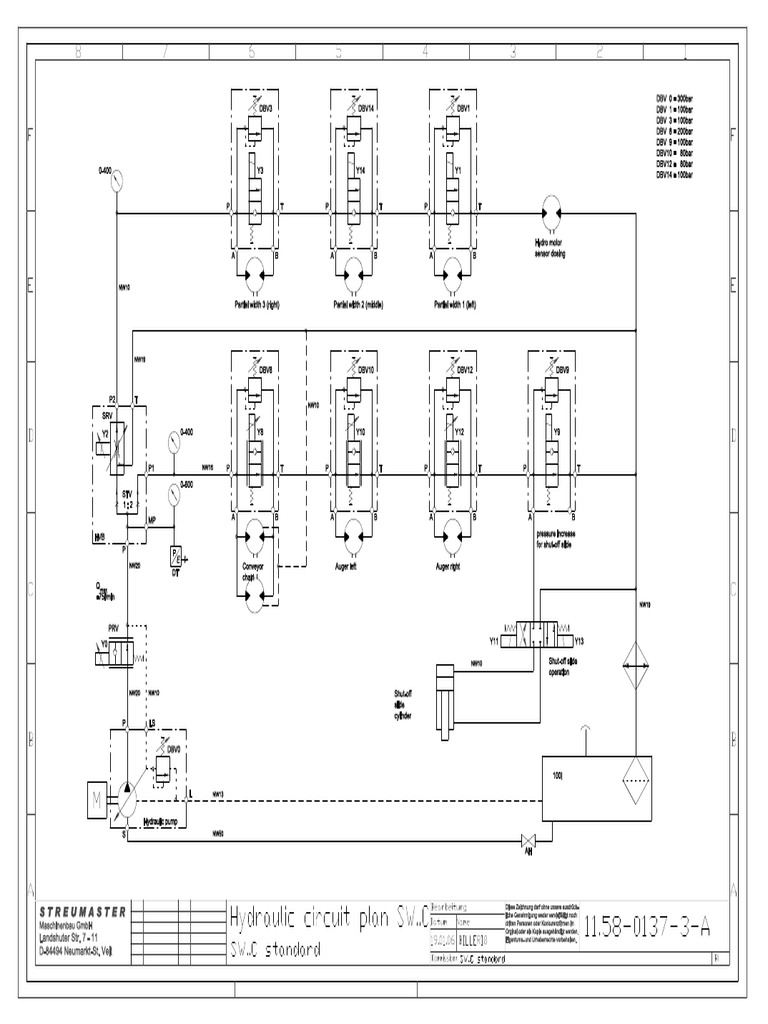 SW... C Hydraulic Circuit Plan | PDF