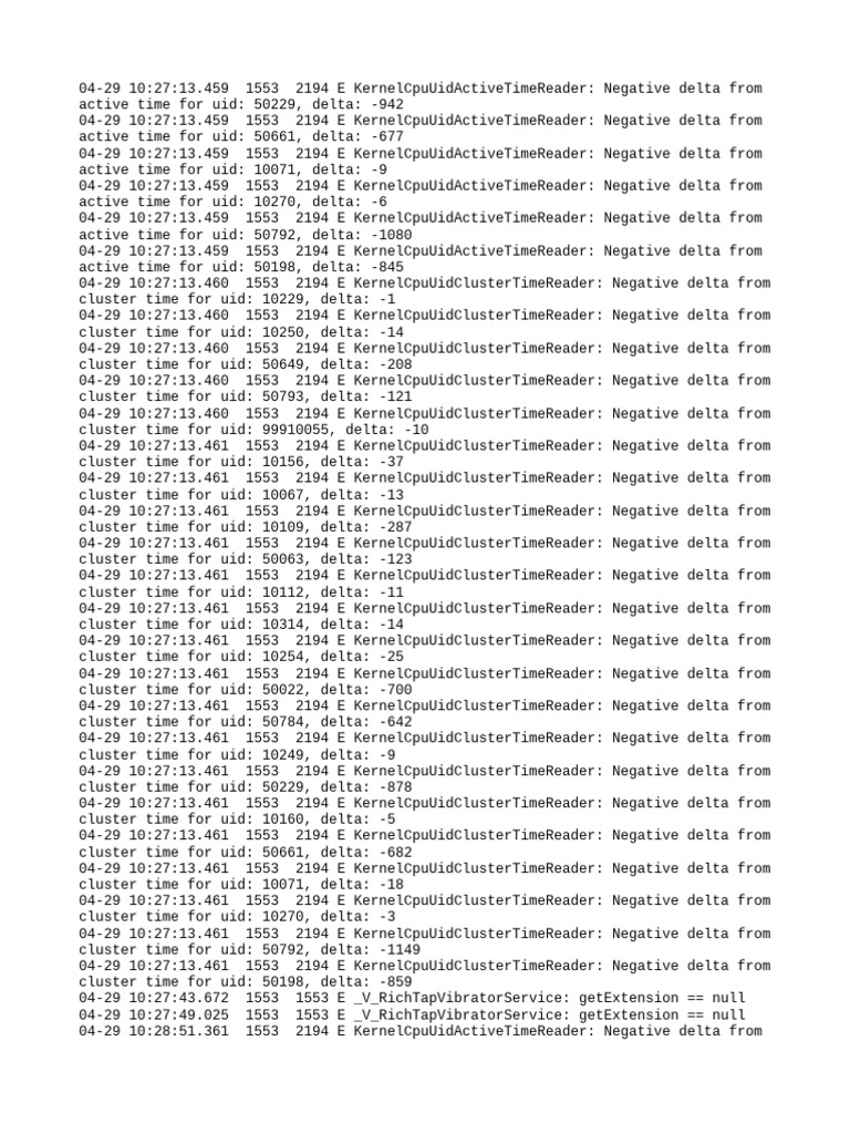 Log | PDF