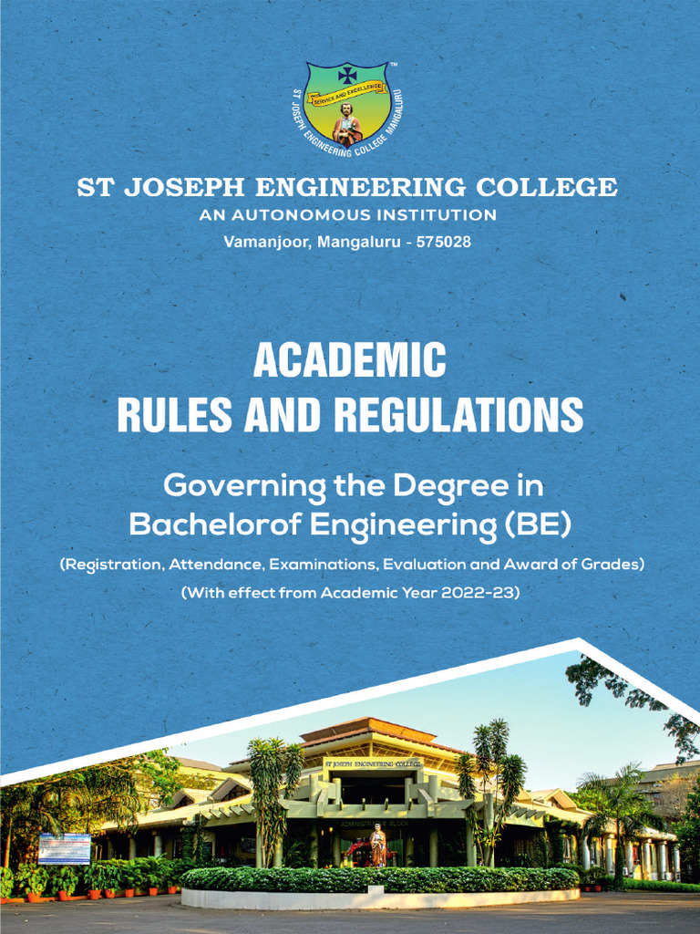 Autonomy Rules and Regulations - UG 2022-23 | PDF