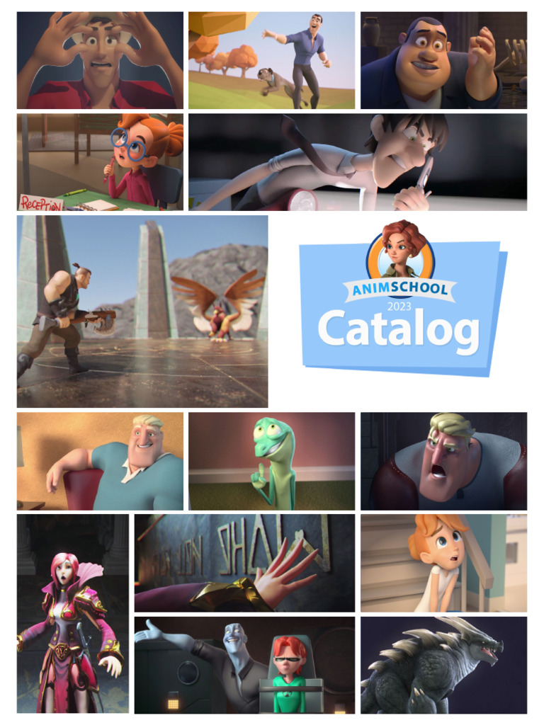 Anim School Catalog | PDF