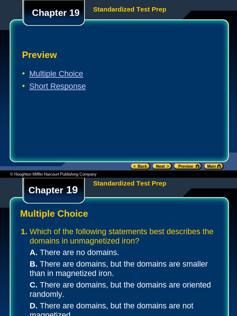 Phy Outline Ch19 STP | PDF | Magnet | Magnetic Field