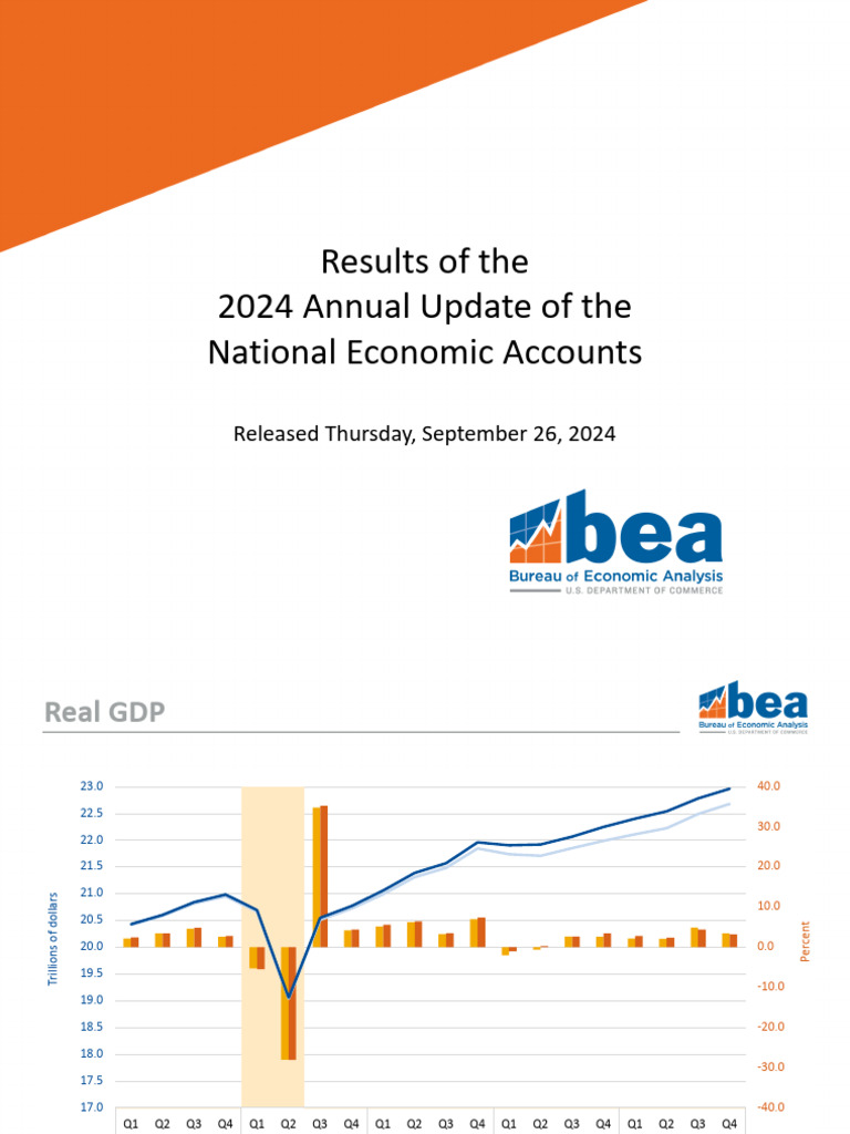 Results of The 2024 Annual Update of The National Economic Accounts | PDF