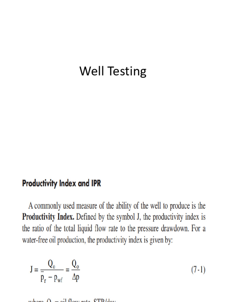 Well Testing | PDF