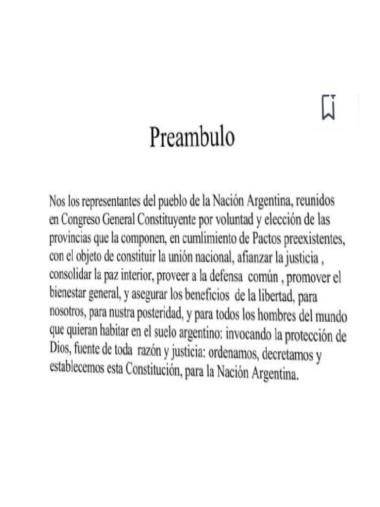 Preámbulo | PDF