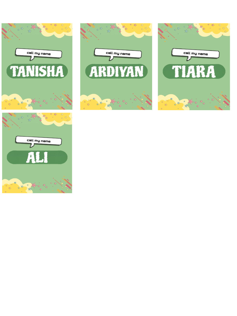 Cocard Anak Baru 2 | PDF