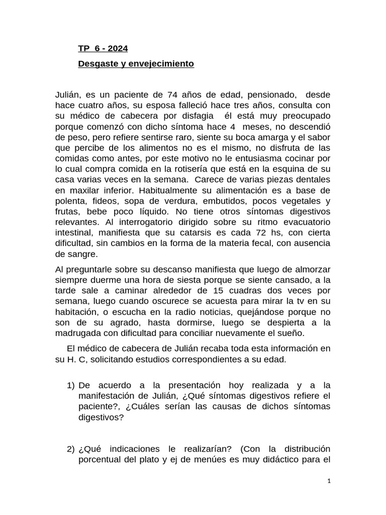 TP Clase 6 - 2024 | PDF
