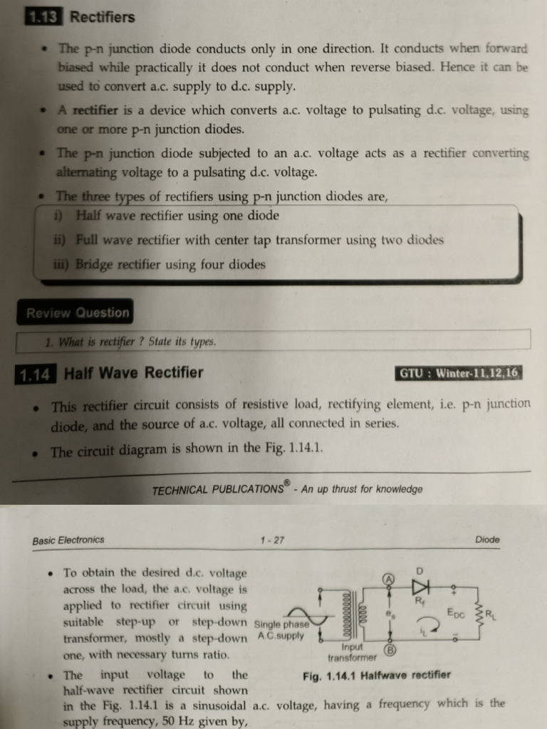 Rectifier | PDF