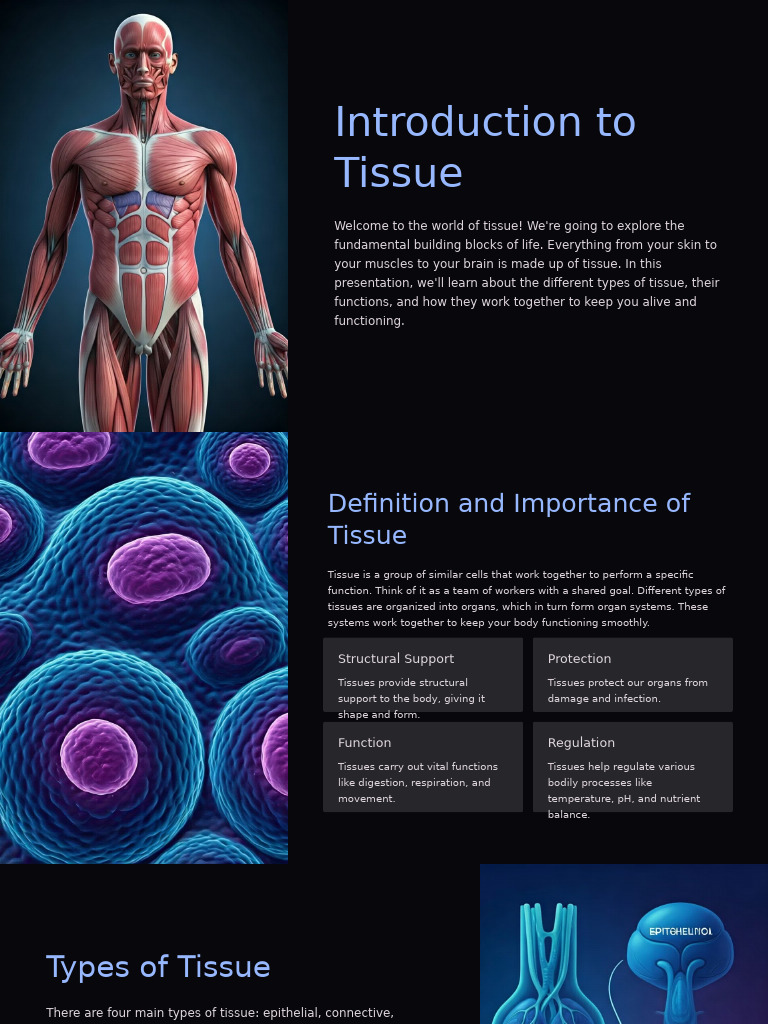 Introduction to Tissue | PDF