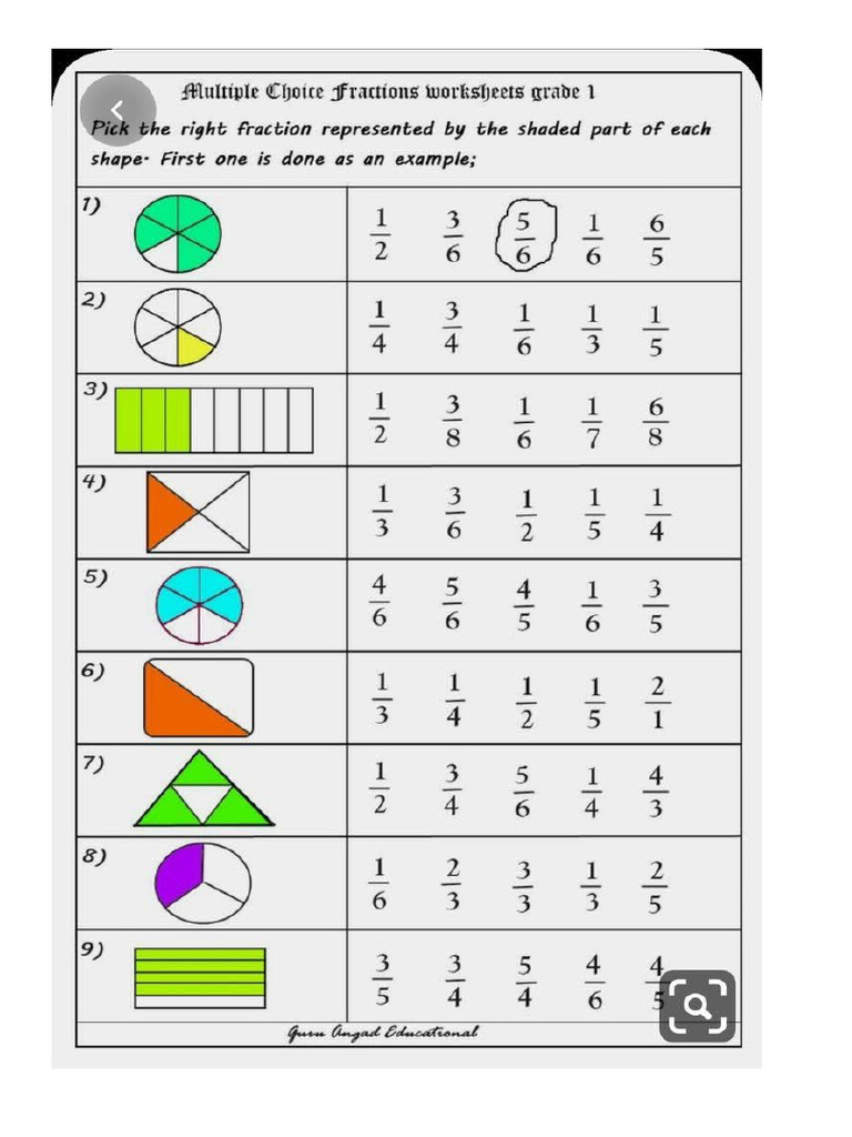 Fractions | PDF