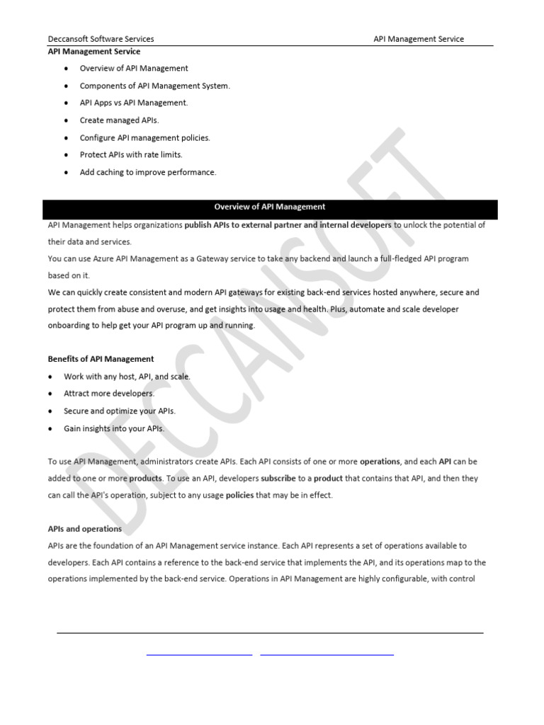 Implement API Management - 2023 | PDF | Cache (Computing) | Mobile App Implement API Management - 2023 | PDF | Cache (Computing) | Mobile App