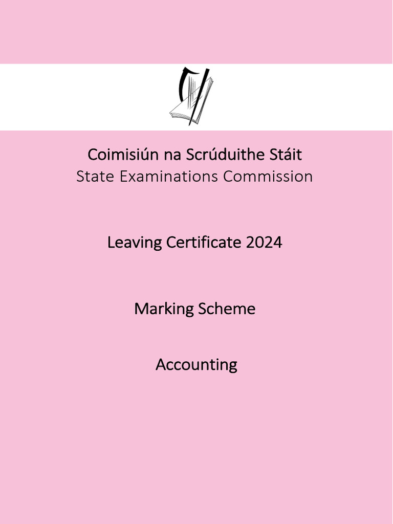 Accounting LC 2024 HL EV | PDF