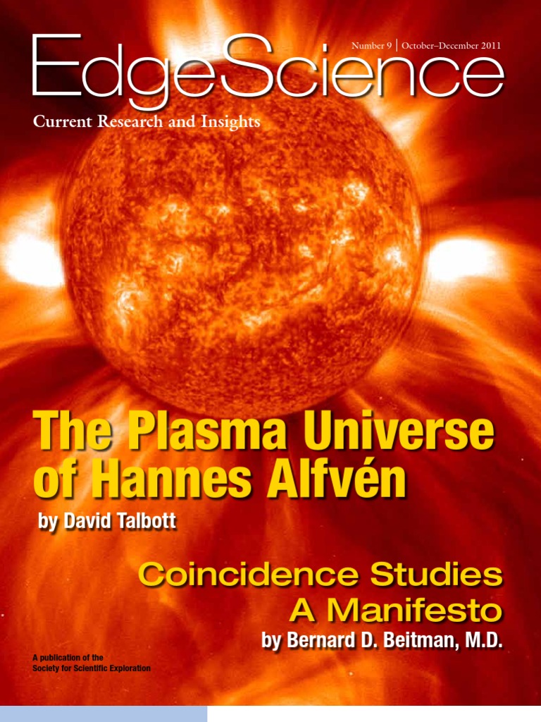 Dge Cience: The Plasma Universe of Hannes Alfvén | PDF | Outer Space ...