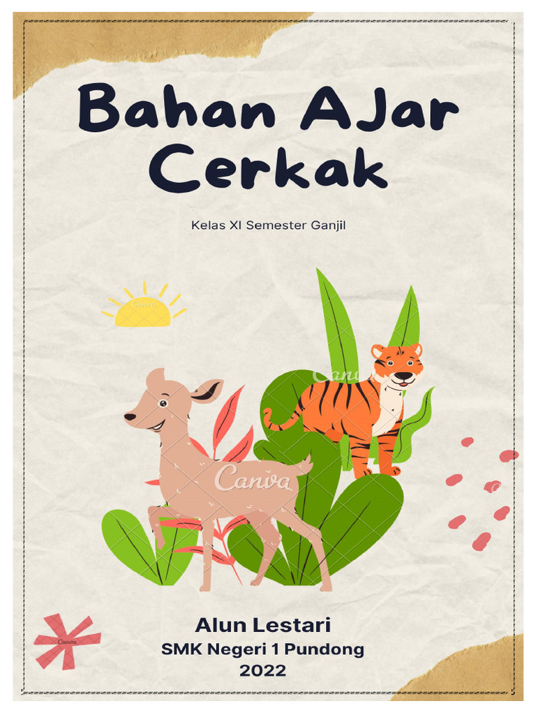 Bahan Ajar Cerkak | PDF