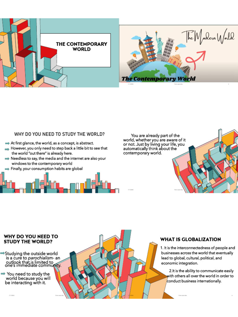 Contemporary World-Merged | PDF