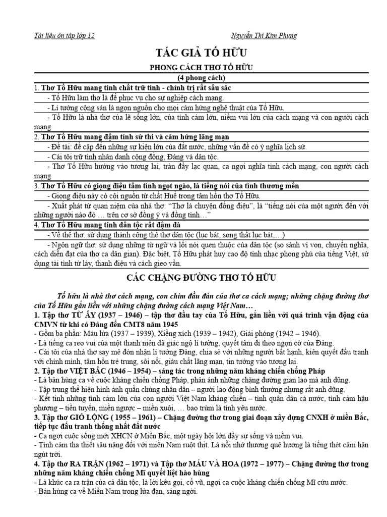 Tai Lieu 2 - Viet Bac | PDF