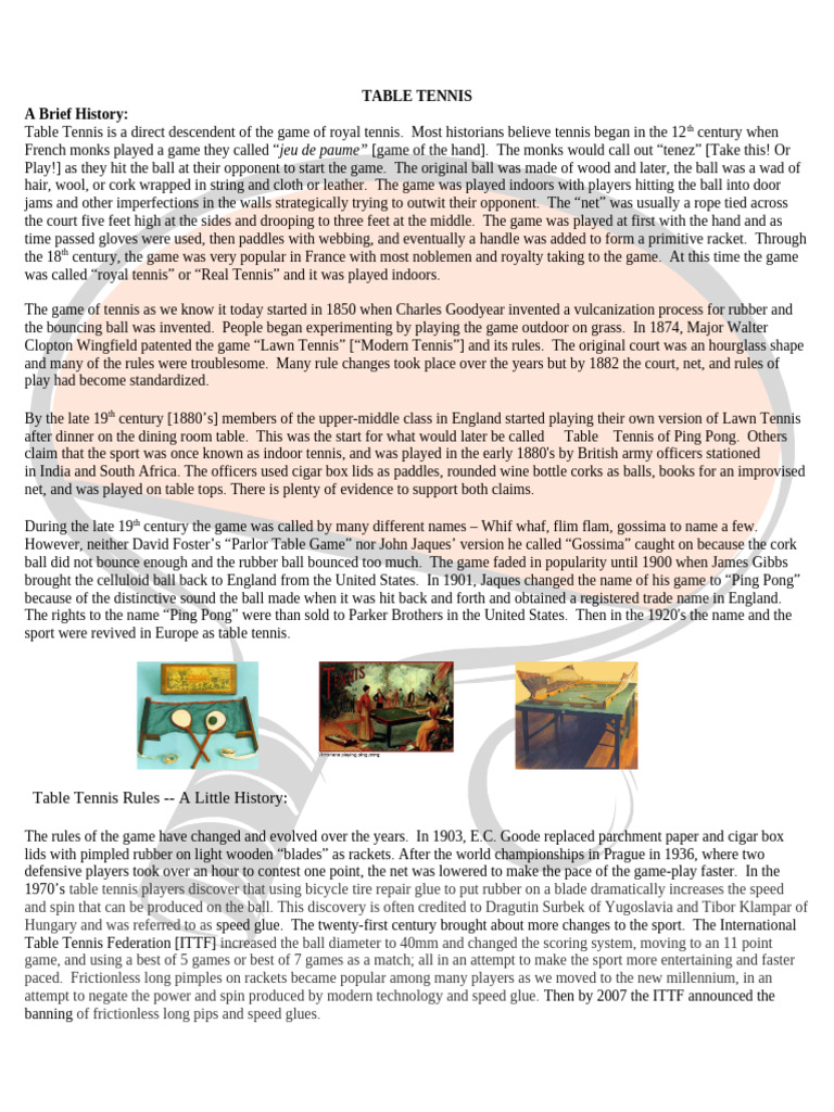 TABLE TENNIS 11-12 NOTES (2)-1 | PDF